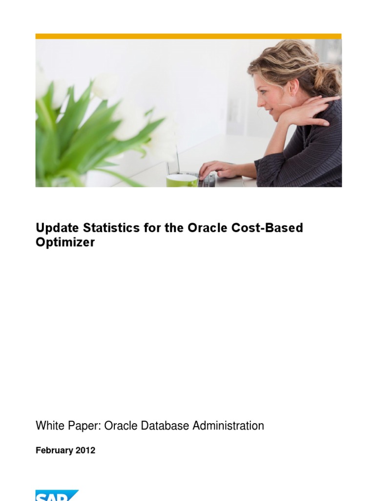 Update Statistics For The Oracle Cost-Based Optimizer | PDF | Oracle Database | Database Index