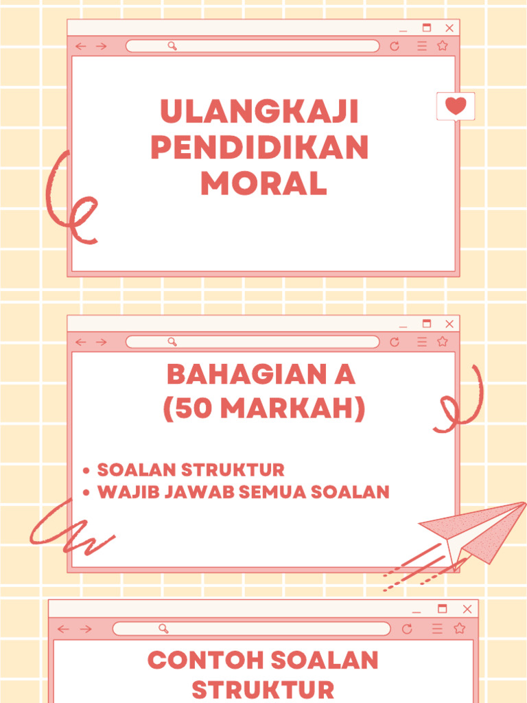 Ulangkaji Pendidikan Moral | PDF