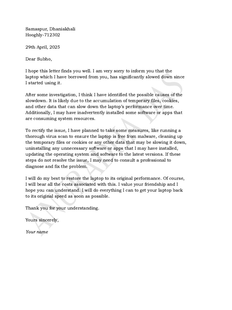 Letter Writing | PDF