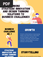 Sea About Deloitte Greenhouse Brochure | PDF | Innovation | Design Thinking