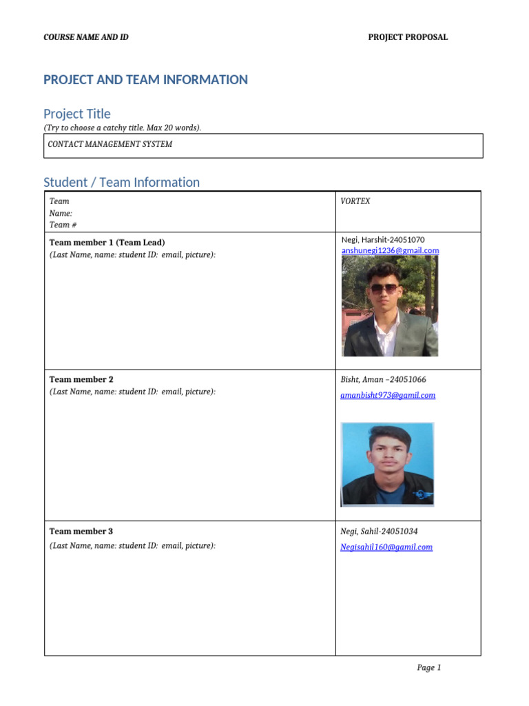 Temp Project Proposal 250412 144645 | PDF | Integrated Development Environment | Information ...
