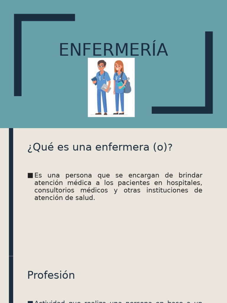 Enfermer Í A | PDF