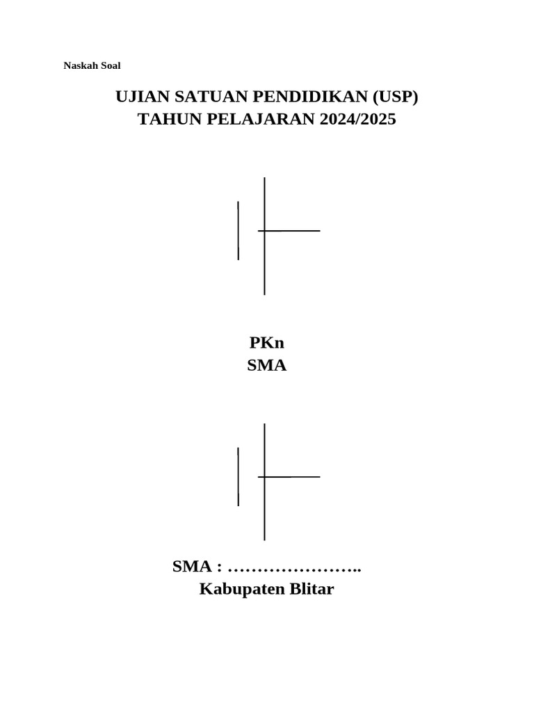 Naskah Soal USP-BKS 2025 | PDF