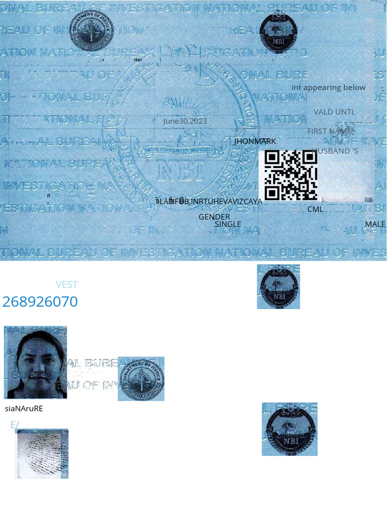 583127025-NBI-CLEARANCE - PDF 20250625 112402 0000 | PDF