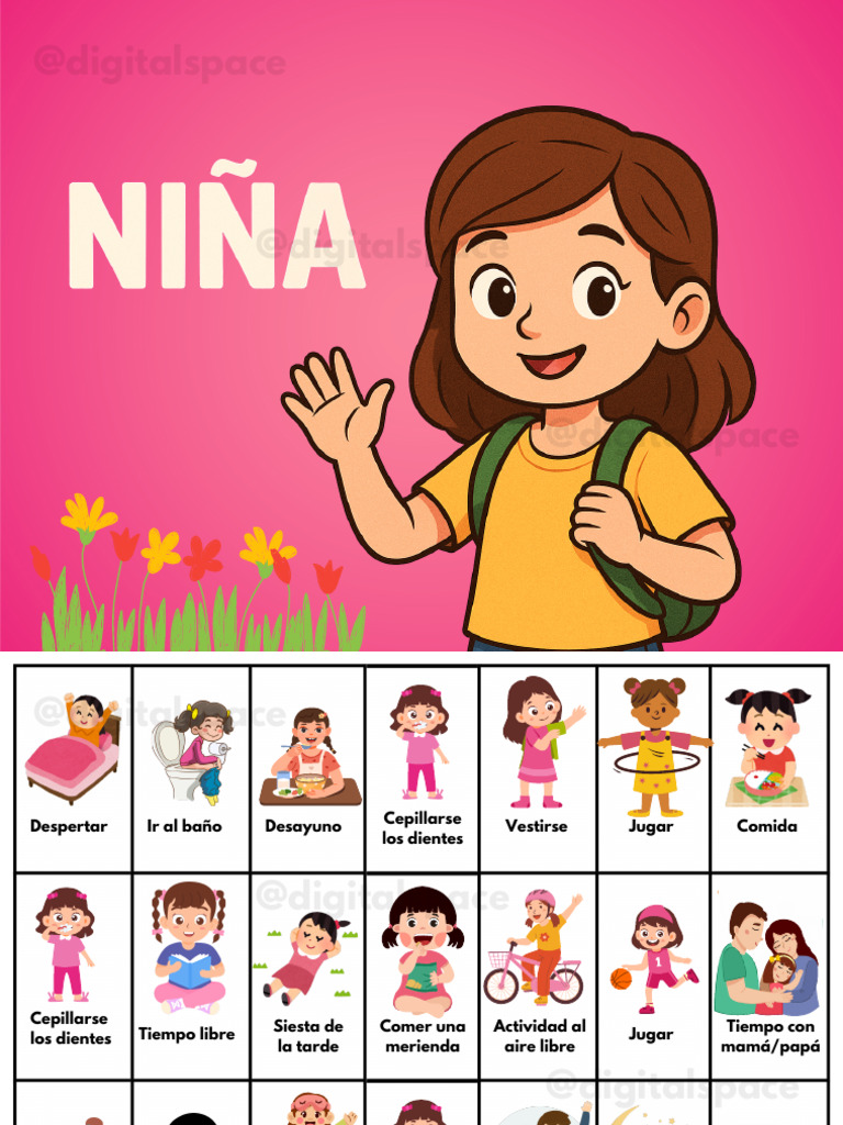 Rutinas Diarias para Niñas en Casa | PDF