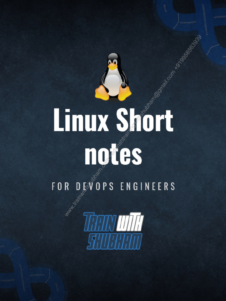Linux Short Notes For DevOps | PDF