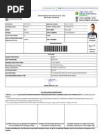 Nest Admit Card | PDF