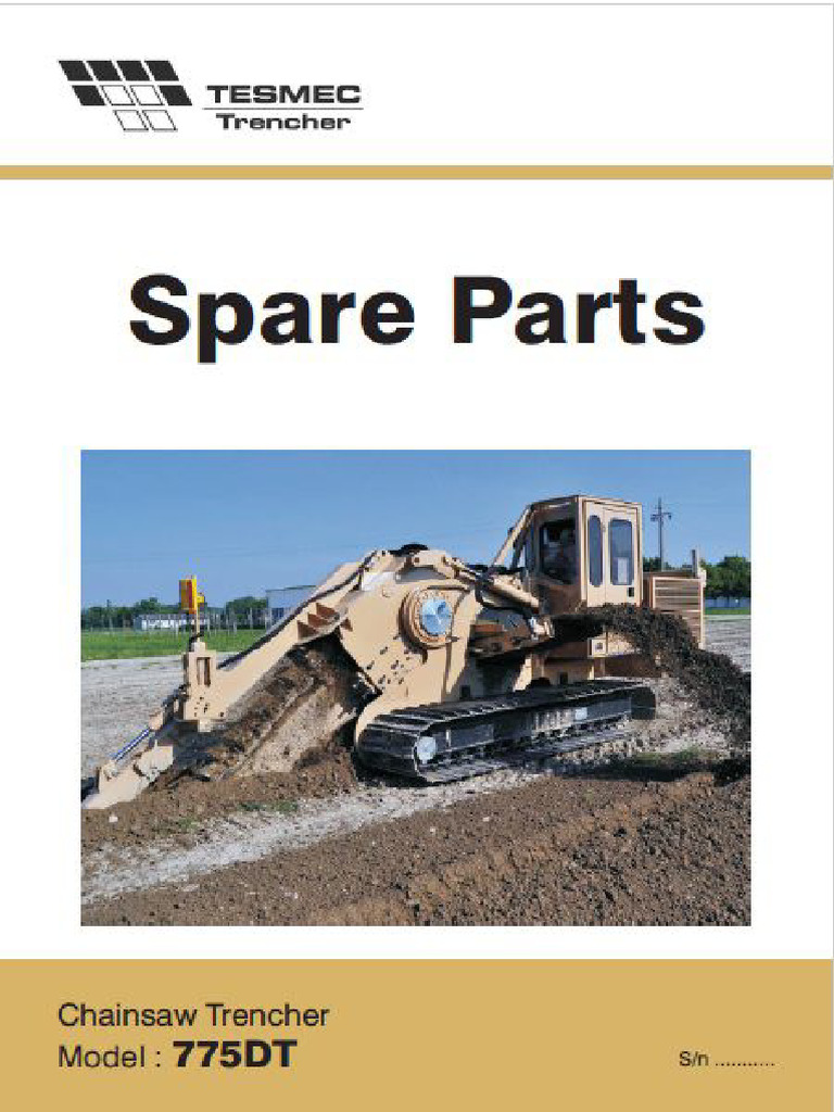 Manual D Tesmec Parts | PDF