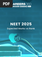 IMUCET Marks vs Rank Breakdown | PDF