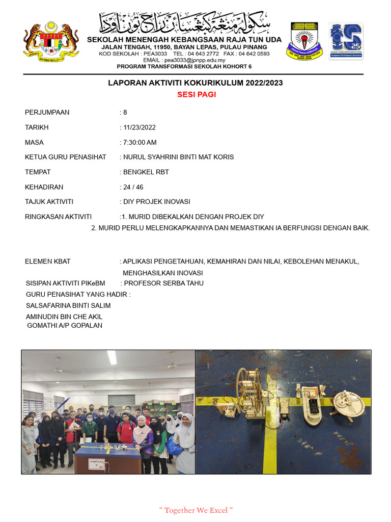 Aktiviti Diy Projek | PDF