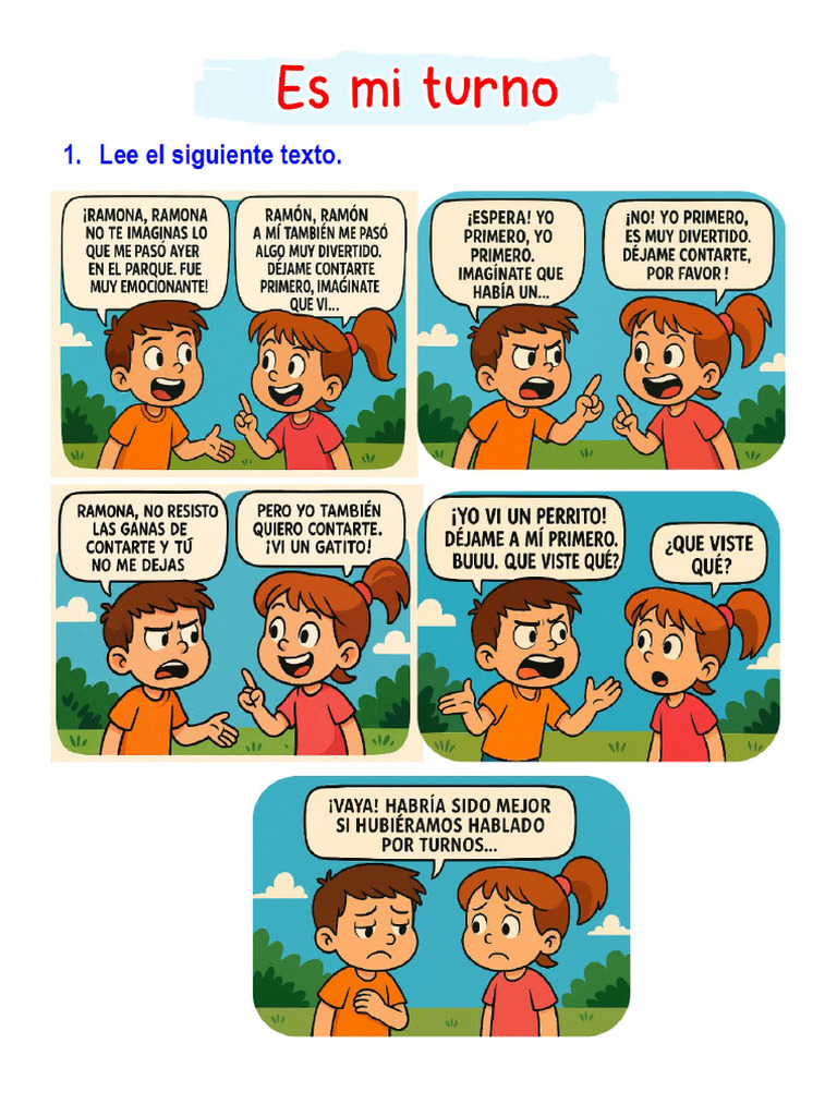 Ficha Es Mi Turno | PDF
