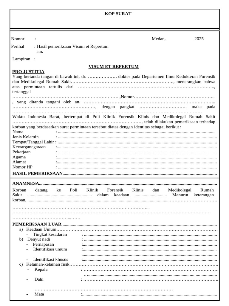 Contoh Visum 1 | PDF