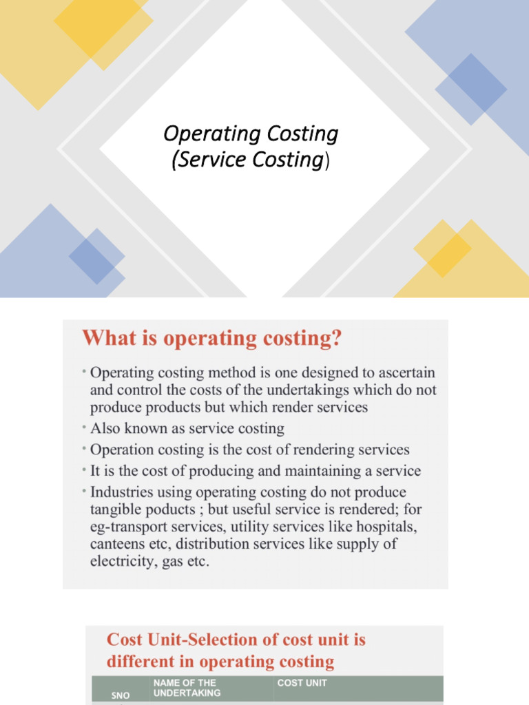 Operating Cost Sheet for Transport Company | PDF | Coal Mining | Bus