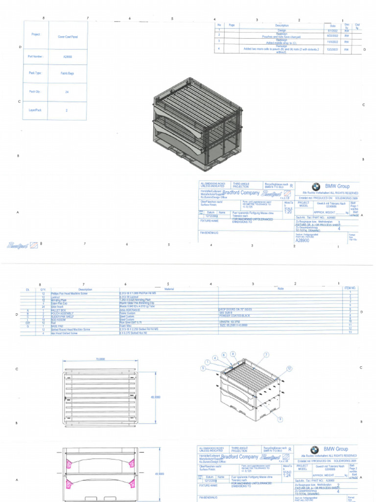 Drawing Cowl Cover 1 ROS PDF | PDF