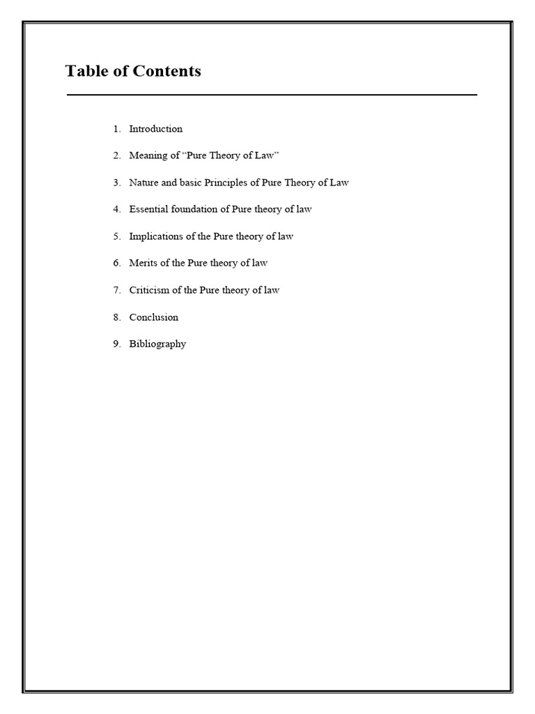 Kelsen's Pure Theory of Law Explained | PDF | Jurisprudence | Liberal ...