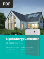 Sigen Hybrid Inverter Datasheet | PDF