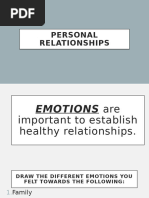 Perdev q2 Lesson3 Personal-Relationship | PDF | Attachment Theory | Interpersonal Relationships