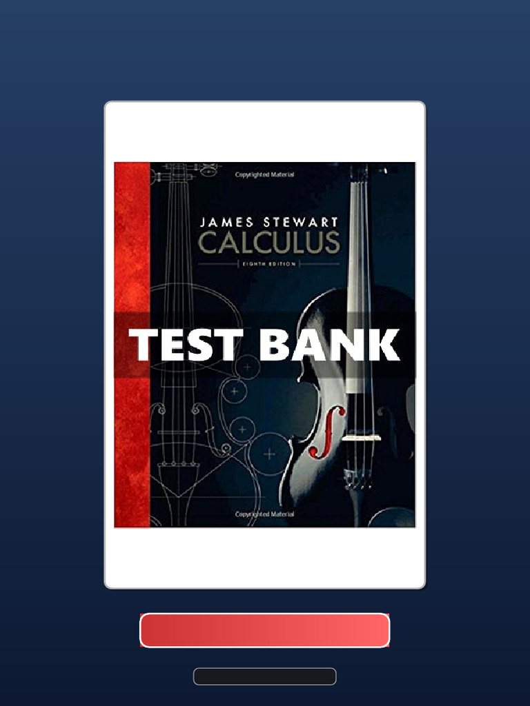 Full Chapter of Calculus 8th Edition Stewart Ebook and TestBank Bundle ...