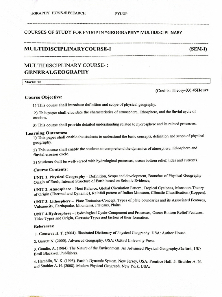 MDC Geography | PDF