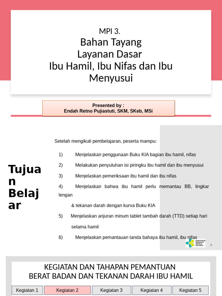 Panduan Kesehatan Ibu Hamil dan Menyusui | PDF