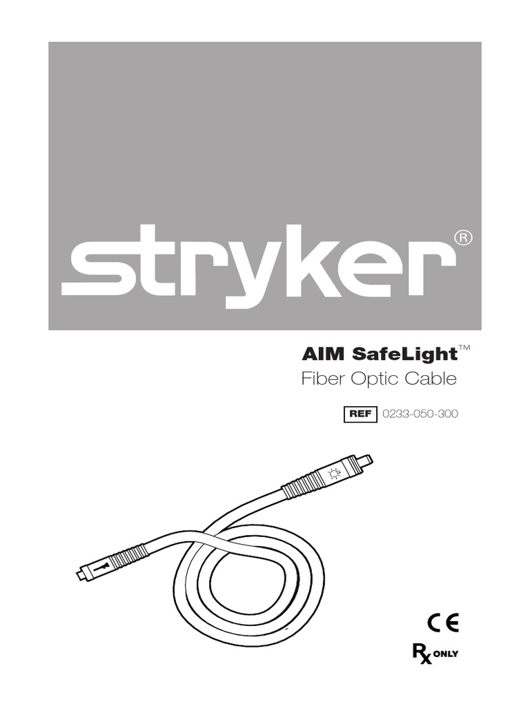 Aim Safelight: Fiber Optic Cable | PDF