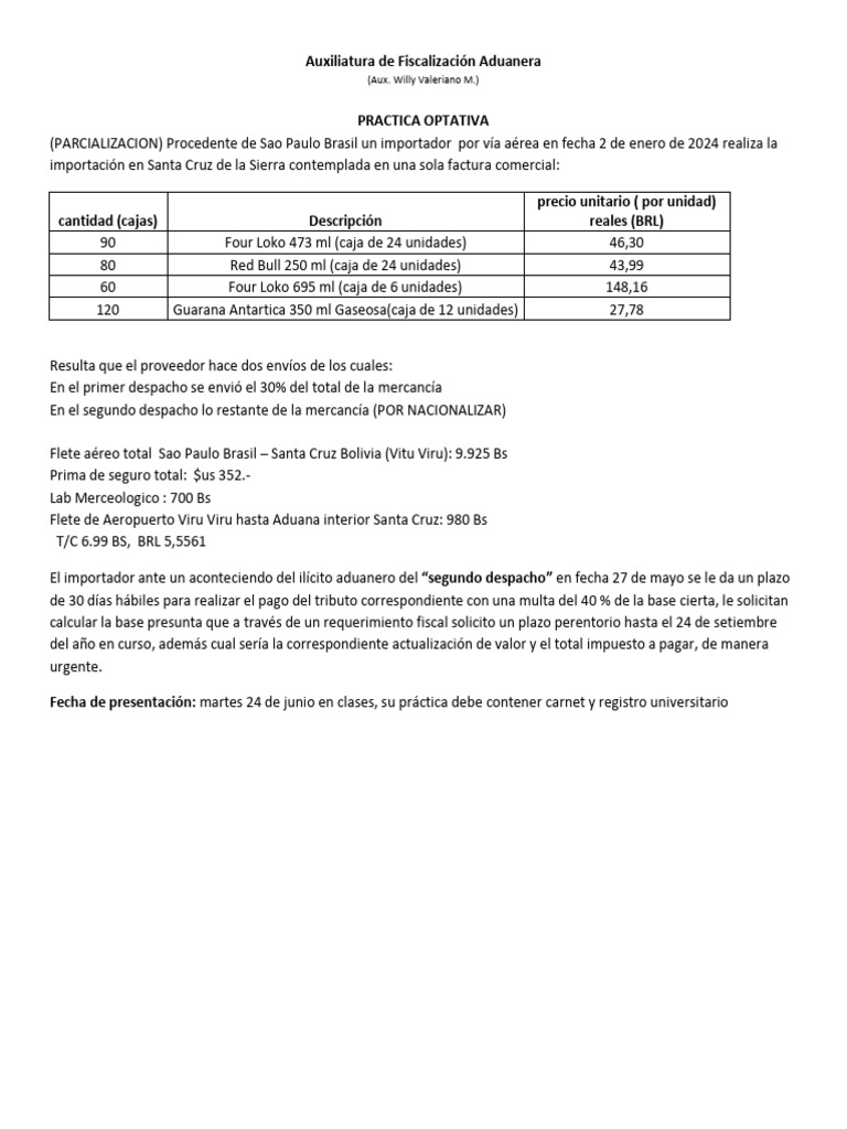 Practica Optativa | PDF
