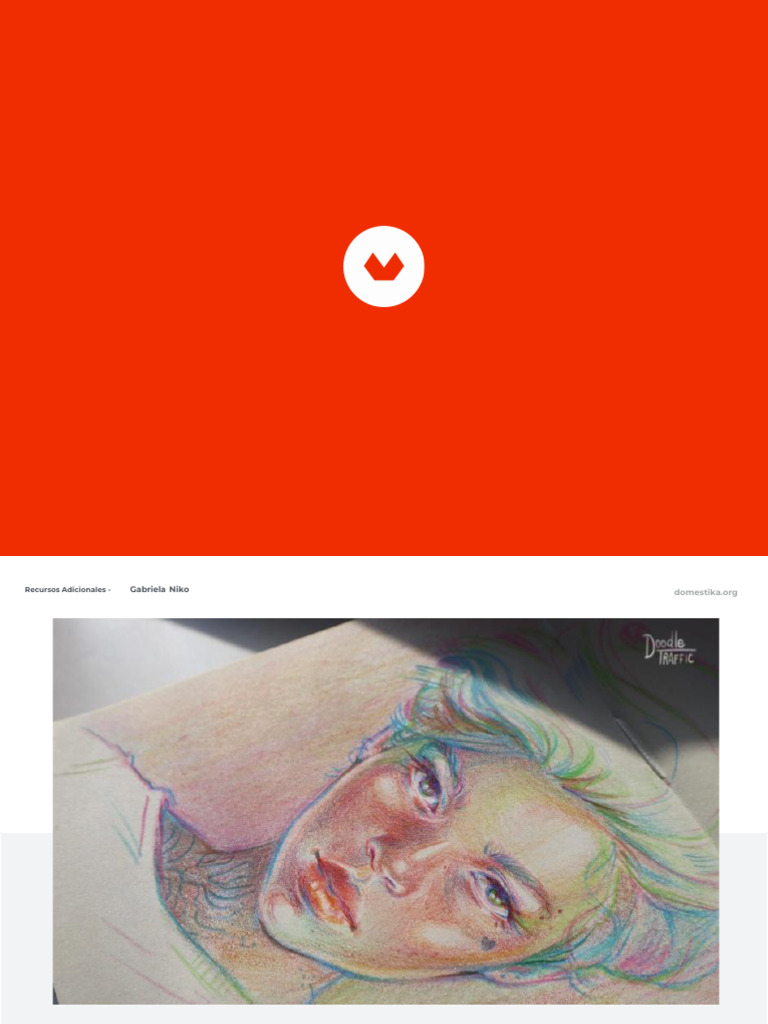 U4 - 05 (Colored Pencils Portrait - Step by Step Example) - Spanish ...