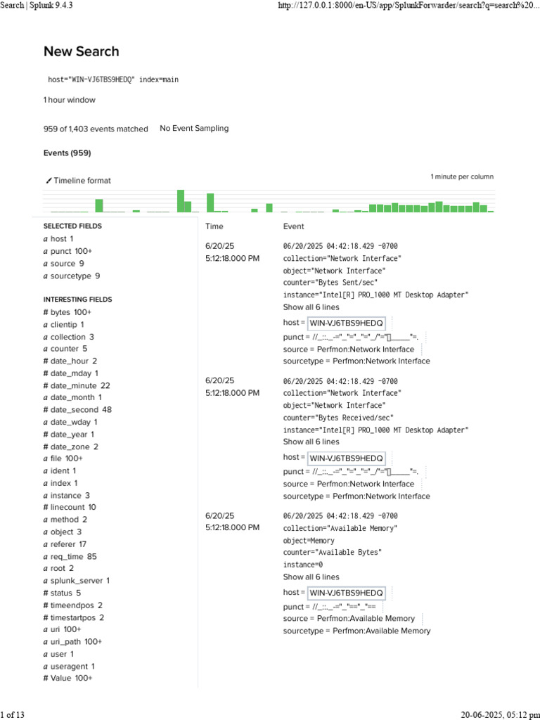 Search - Splunk 9.4.3 | PDF | Central Processing Unit | Network ...