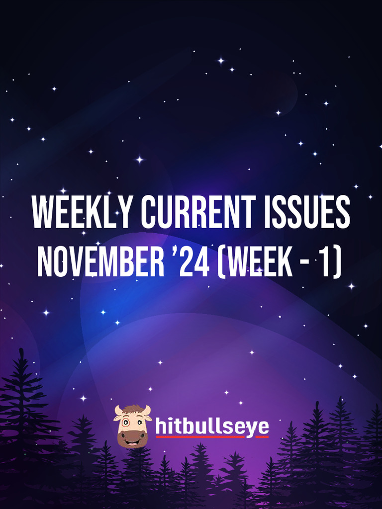 1733413903weekly Current Issue Week 1 Nov 2024 | PDF | Swing State ...