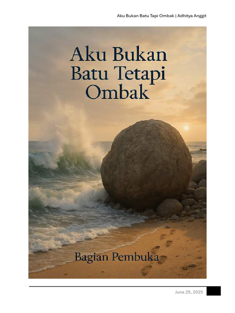 Aku Bukan Batu Tetapi Ombak (SFILE | PDF