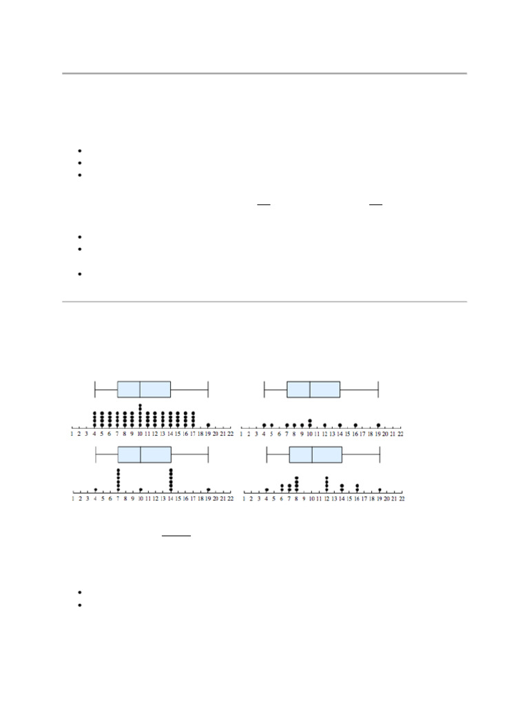 What A Boxplot Does Not Tell Us | PDF | Quartile | Statistical Analysis