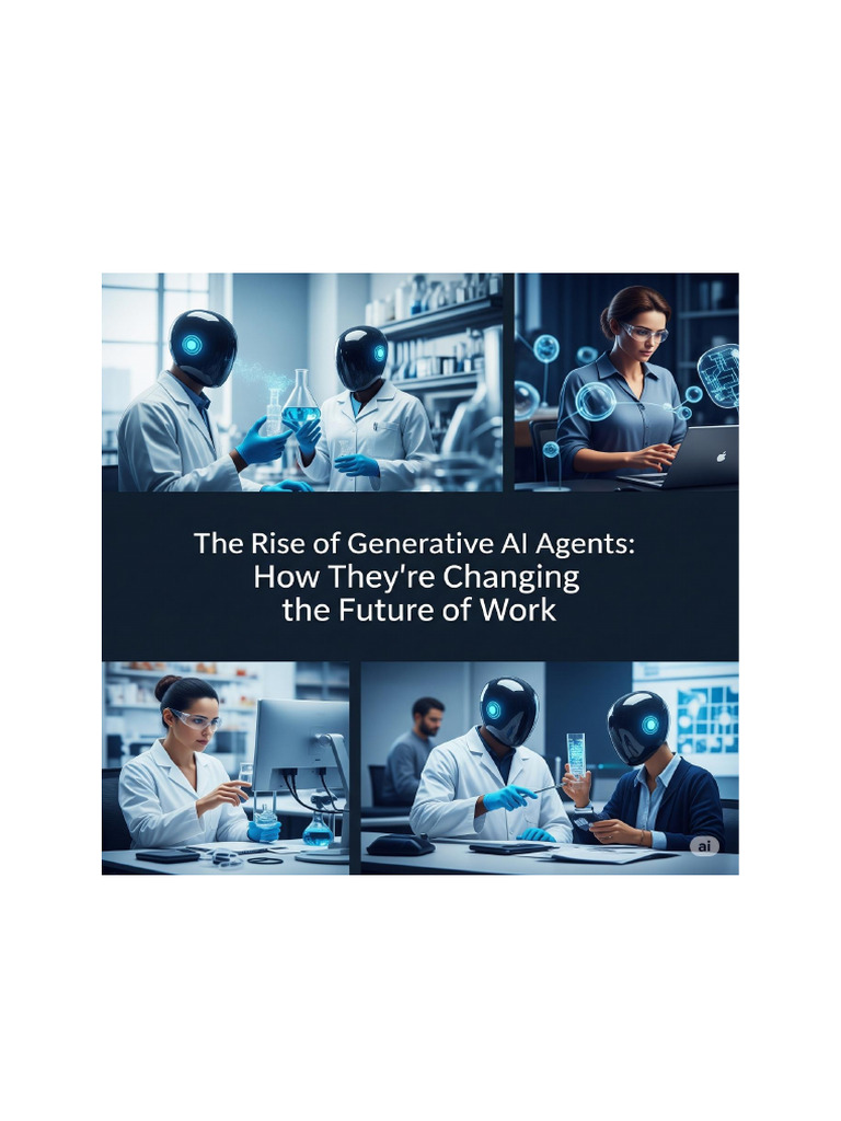 Generative AI Agents Transforming Work | PDF | Artificial Intelligence ...