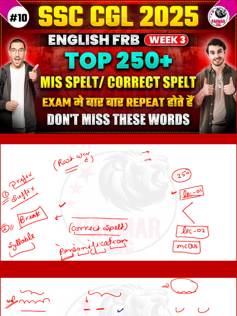 Misspelled Words Class PDF | PDF | Writing | Spelling