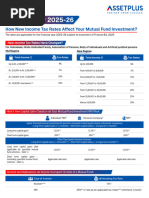 Tax Reckoner - FY 2025 - 26 | PDF | Capital Gain | Capital Gains Tax