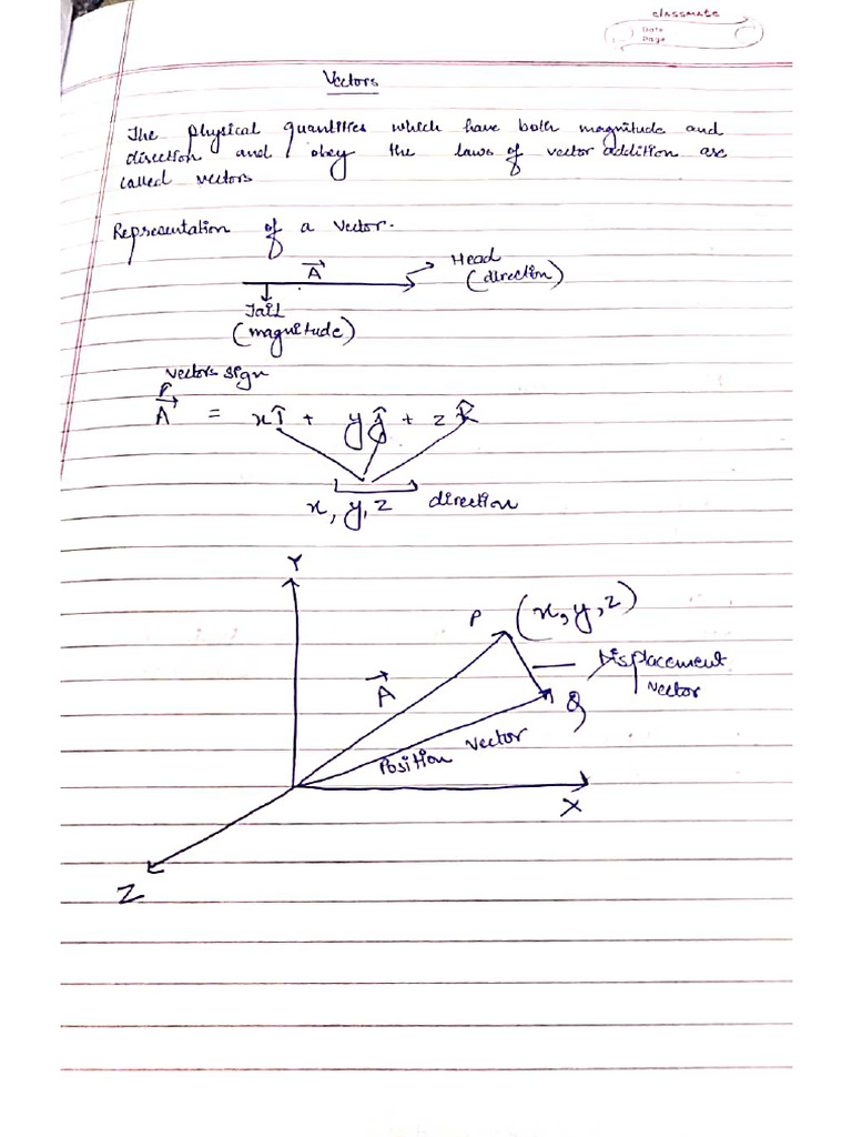 Vectors Work | PDF