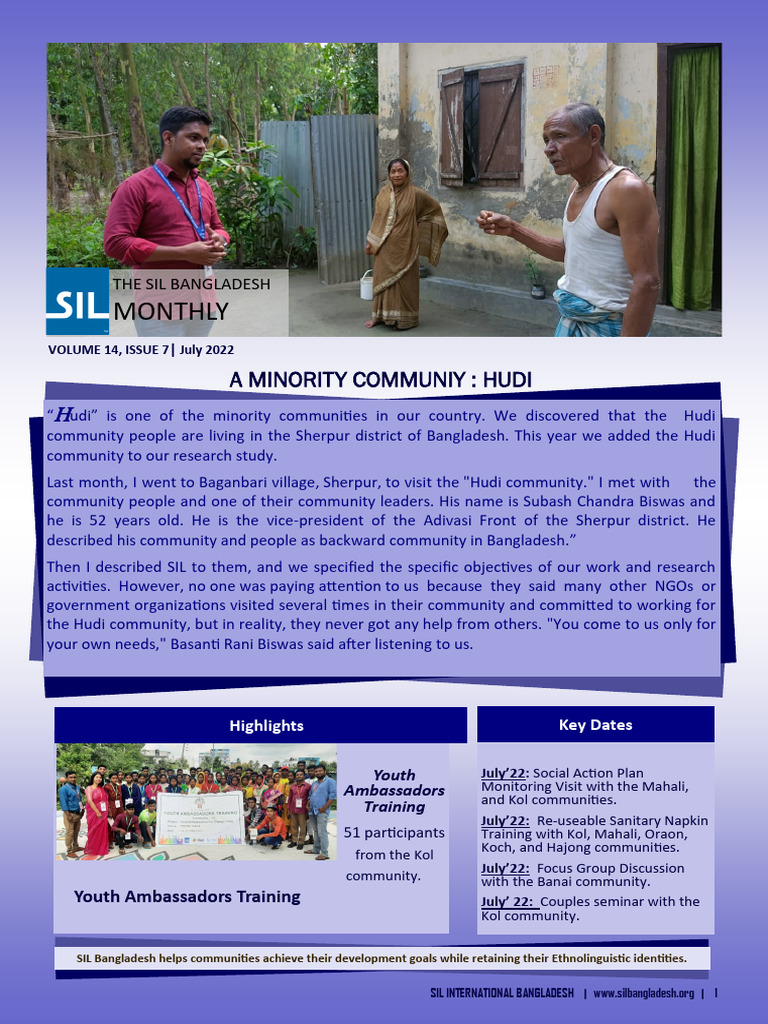 A Minority Community Hudi | PDF | Ethnicity