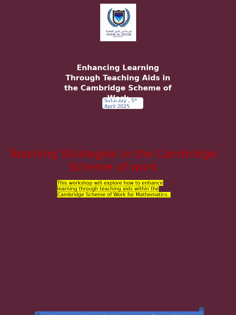 Mathematics - Scheme of Work | PDF | Learning | Mathematics