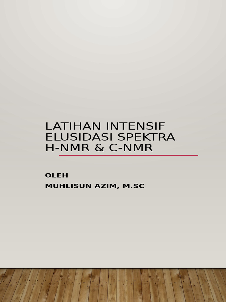 Elusidasi Struktur Kimia | PDF