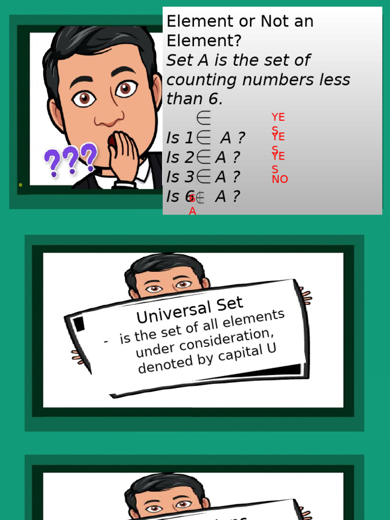 Set Operations | PDF