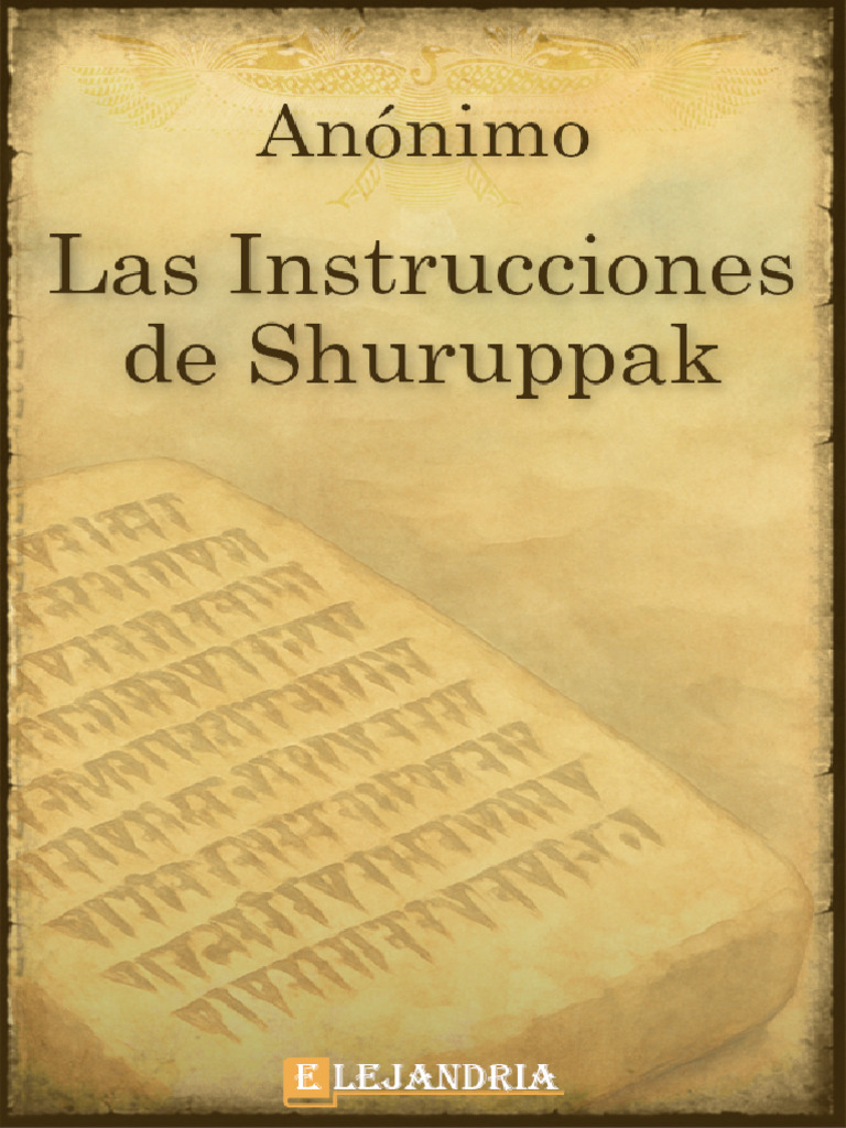 Las Instrucciones de Shuruppak-Anonimo | PDF | Traducciones | Mito de ...