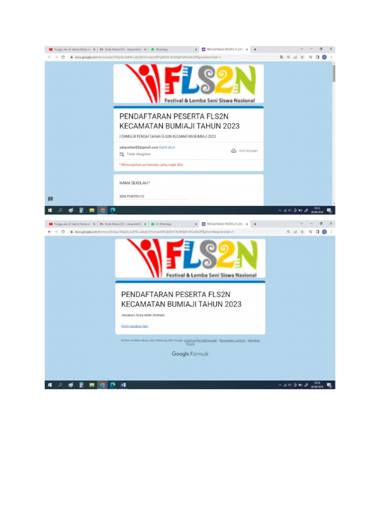 Daftar FLS2N Kecamatan | PDF