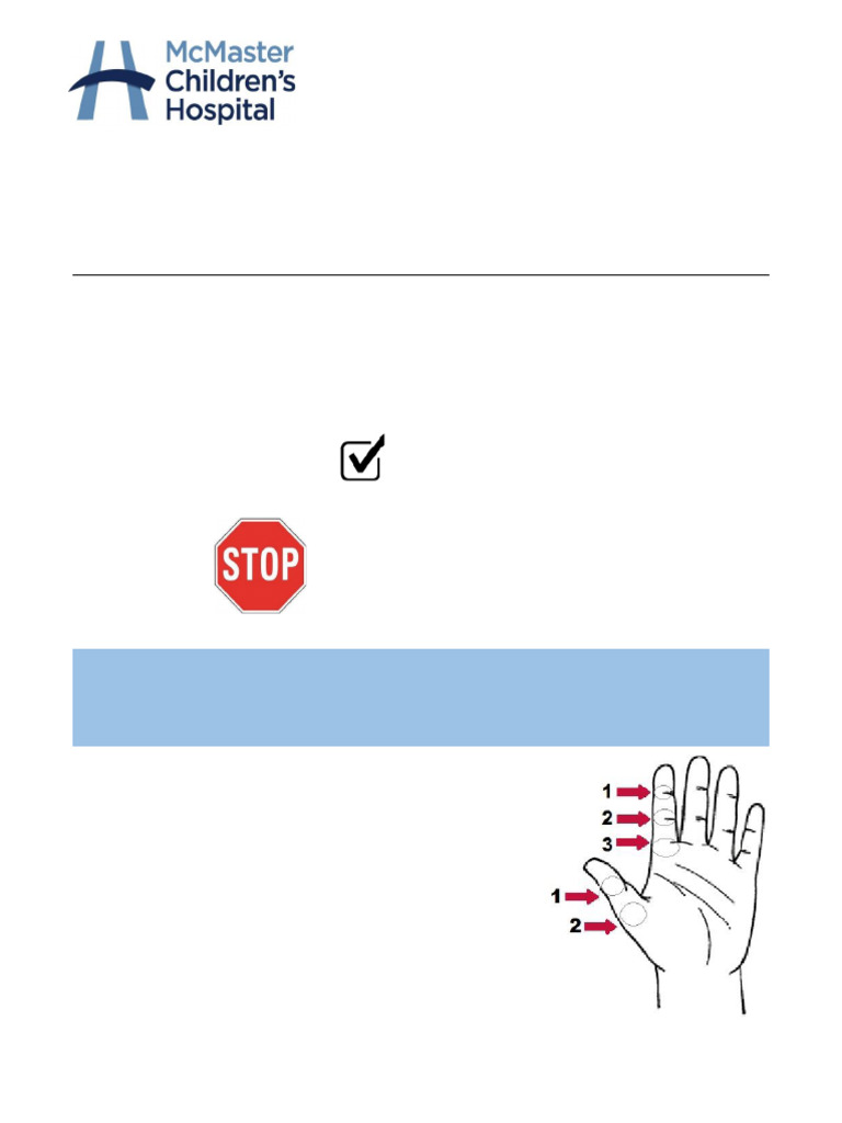 ROM Exercises For Hand and Wrist Patient Handout | PDF | Hand | Thumb