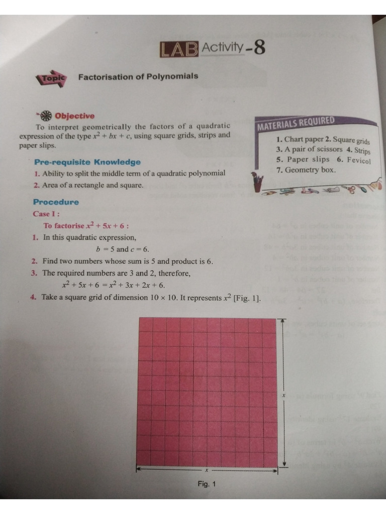 Maths Lab Activity-2 | PDF