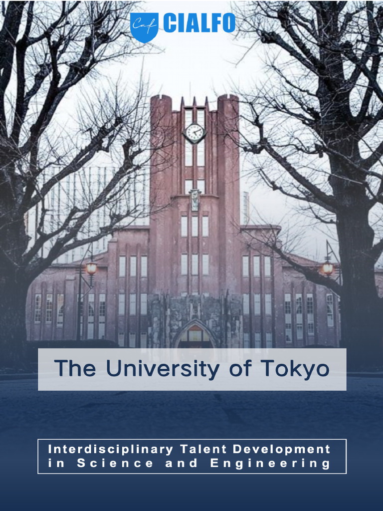 Cialfo2025SummerSchool-Japan-UTokyo International Program - Interdisciplinary Talent Development ...