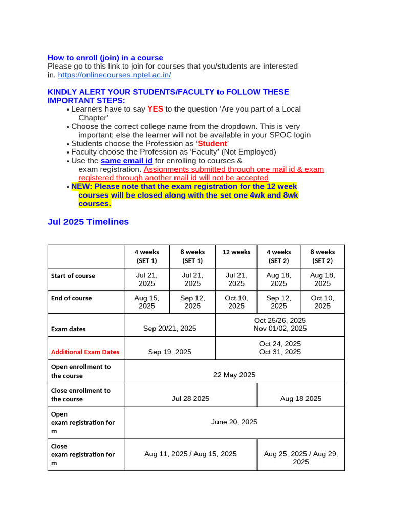 How To Enroll in The Chapter | PDF | Educational Stages | Qualifications