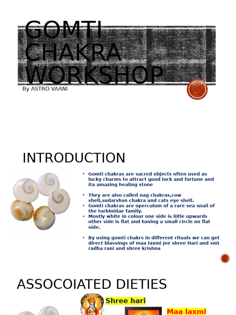 Gomti Chakra | PDF