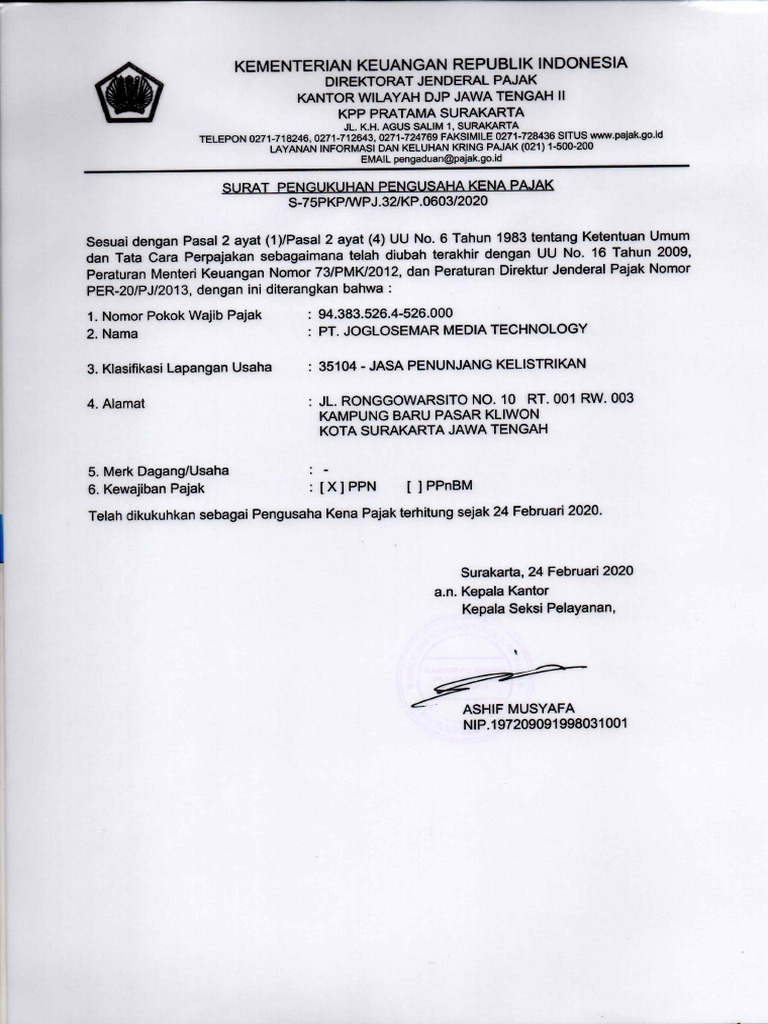 SPPKP PT Jmedia | PDF