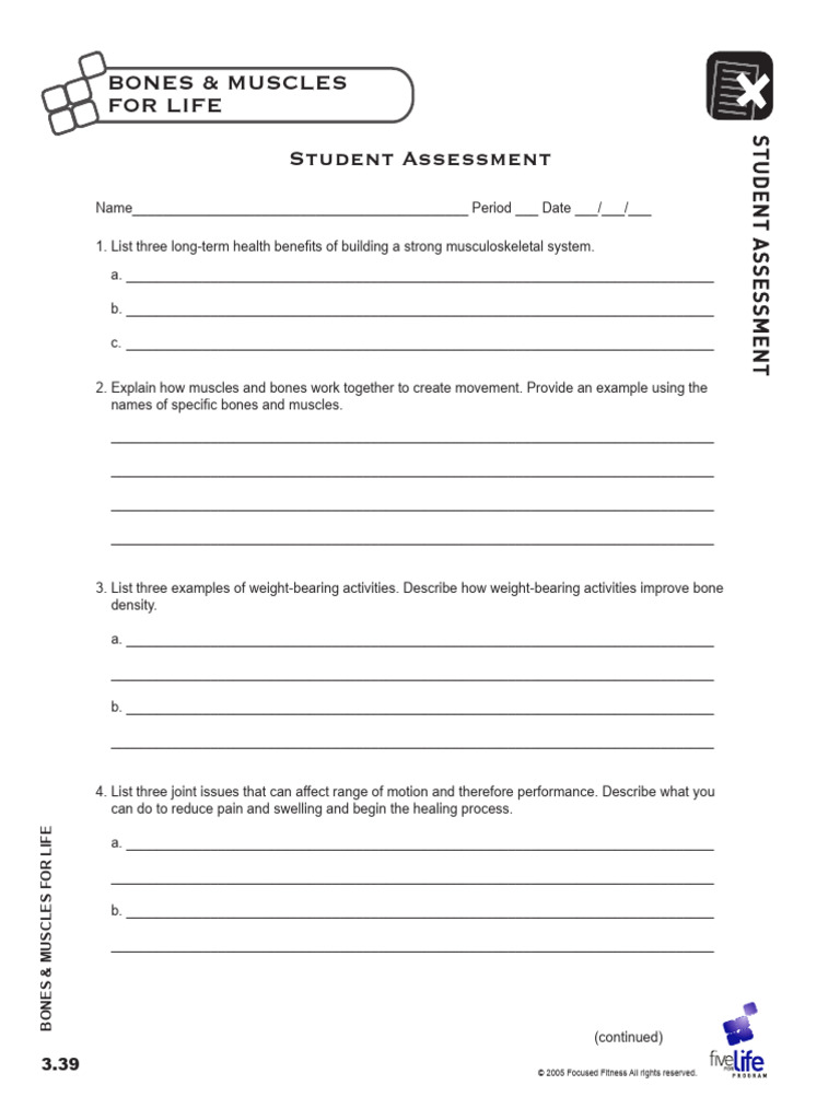 Bones and Muscles For Life | PDF | Blood Vessel | Blood