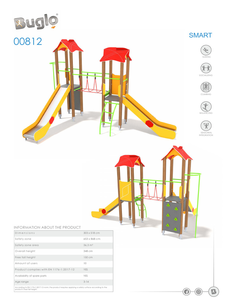 SMART Playground Equipment Specifications | PDF | Materials | Building ...