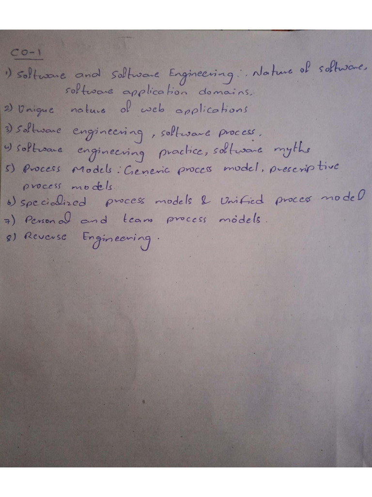 Ase Co - 1 Notes | PDF